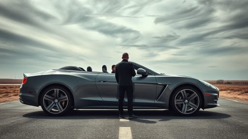 37 Scenarios Where a Grey Convertible Car Appears in Dreams