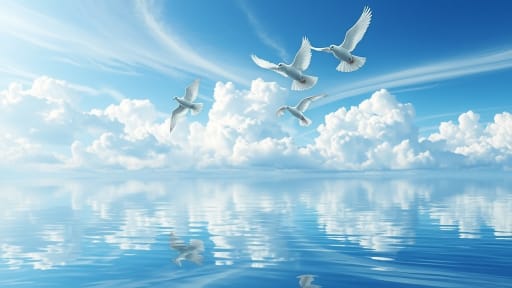Light Blue and White Dream Symbolism: Exploring Serenity and Purity