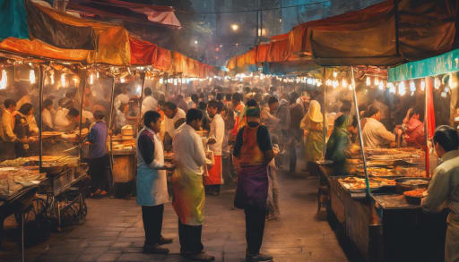 23 Food Stall Dream Scenarios and Their Hidden Interpretations