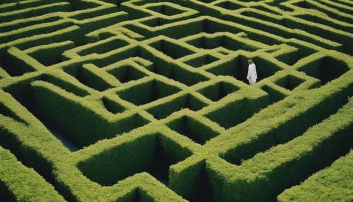 Dream Symbol: Maze Garden - Guiding You Through Your Life's Path