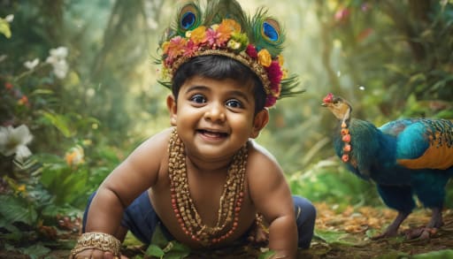 10 Scenarios of Little Krishna as Bala Krishna Dream Symbol Interpretations