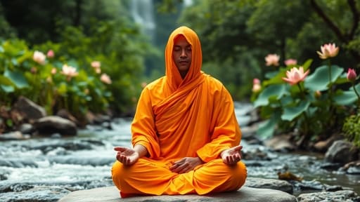 Unveiling the Mystical Meaning of Orange Monks' Robes in Dreams