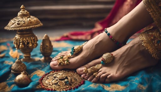 Lord Krishna's Feet Dream Meaning & Symbolism