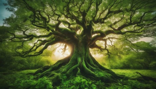 Dream Symbolism: Trees with Leaves