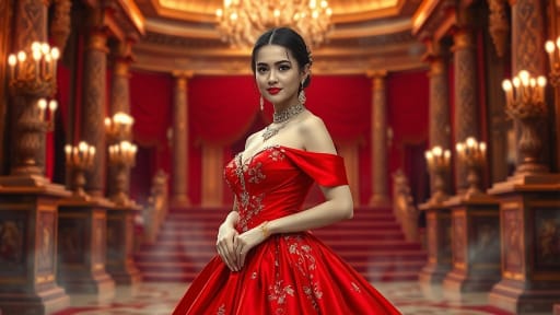 The Symbolic Meaning of Red Gowns in Dreams
