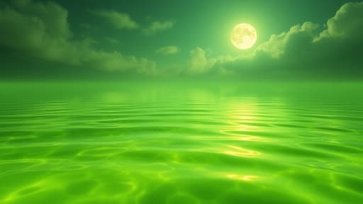 Dive Into the Dreamy Depths: Unlocking the Symbolism of Lime Green Water