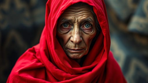 8 Scenarios of Dream Symbol: Old Lady in Red Cloak