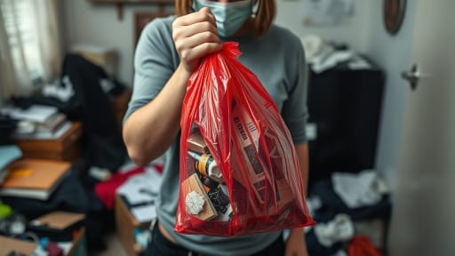 Dream Symbol: Red Plastic Bag: 10 Poignant Scenarios