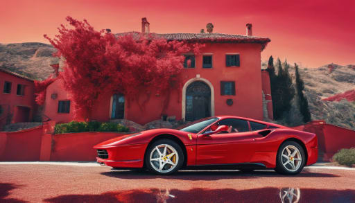 The Hidden Meaning Behind Dreaming of a Red Ferrari