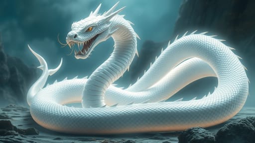 Revealing the Enigma: Unraveling the Symbolism of the White Dragon ...