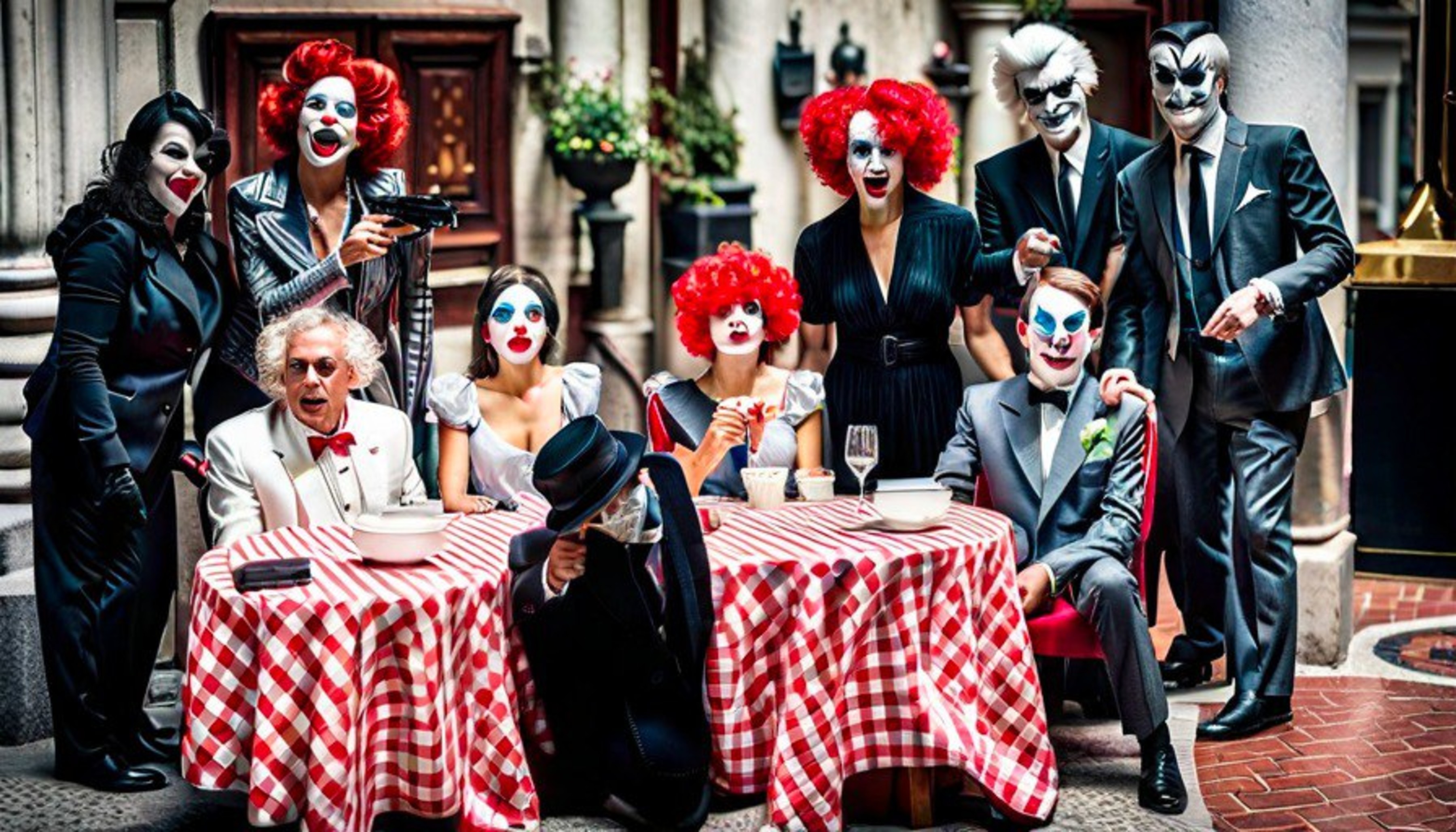 Clowns Gangsters Creepy Clown Sightings And Crimes Keep Happening In