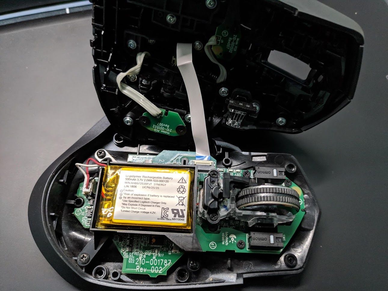 羅技 Master 2S 拇指鍵維修筆記 - DriftKingTW's Blog