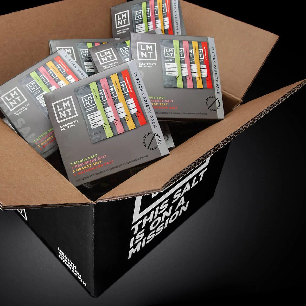 LMNT Variety Pack | Zero Sugar Electrolytes | Paleo-Keto Friendly Hydration