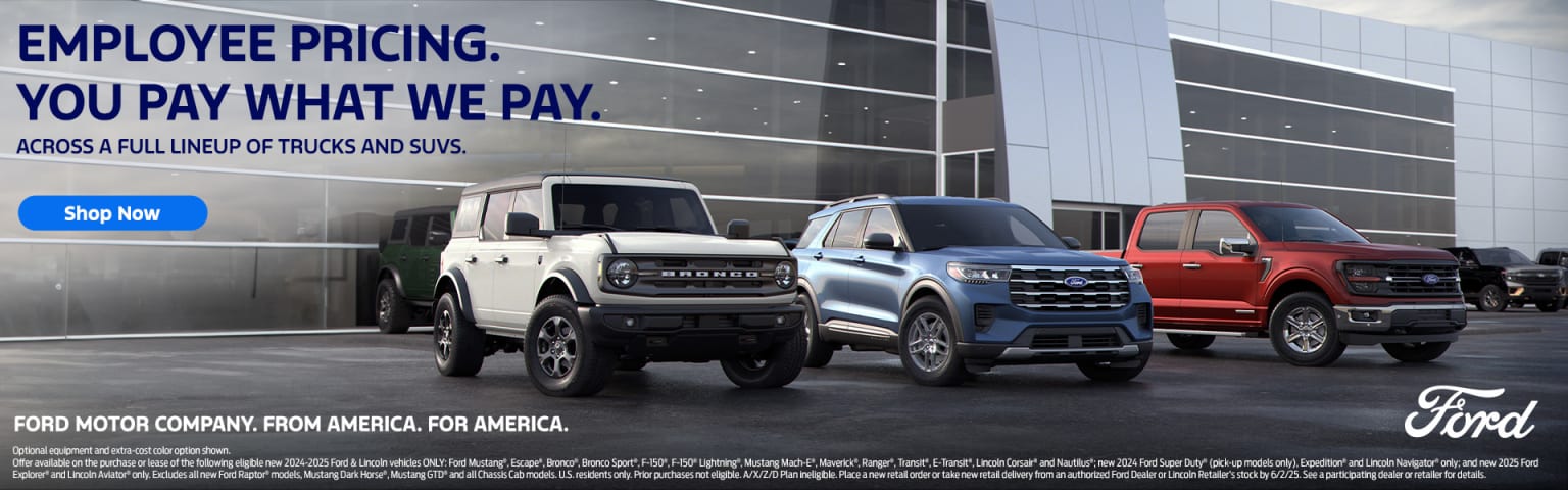 New Vehicle Specials | Way Scarff Ford