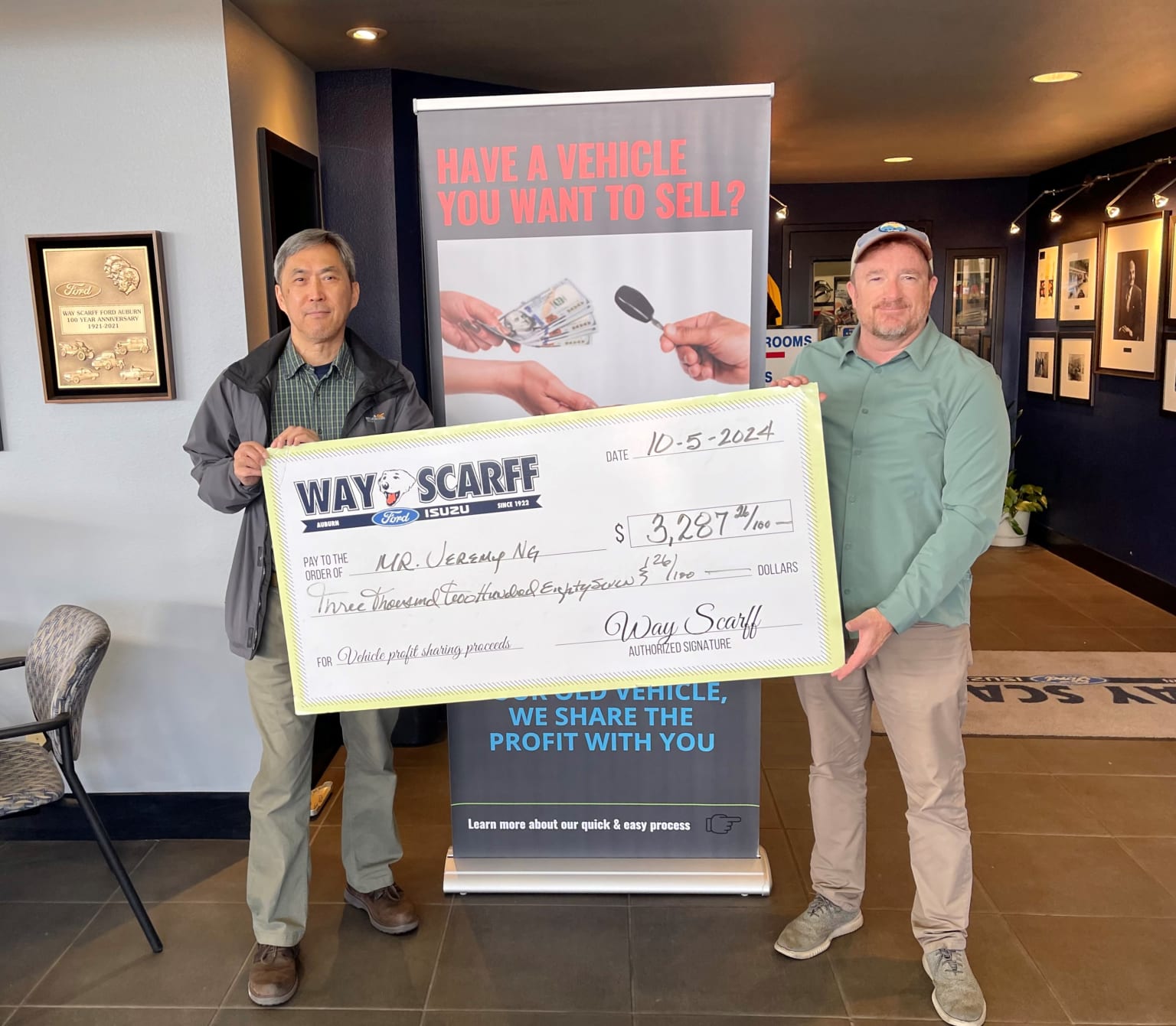 Sell Us your Car Auburn WA | Way Scarff Ford