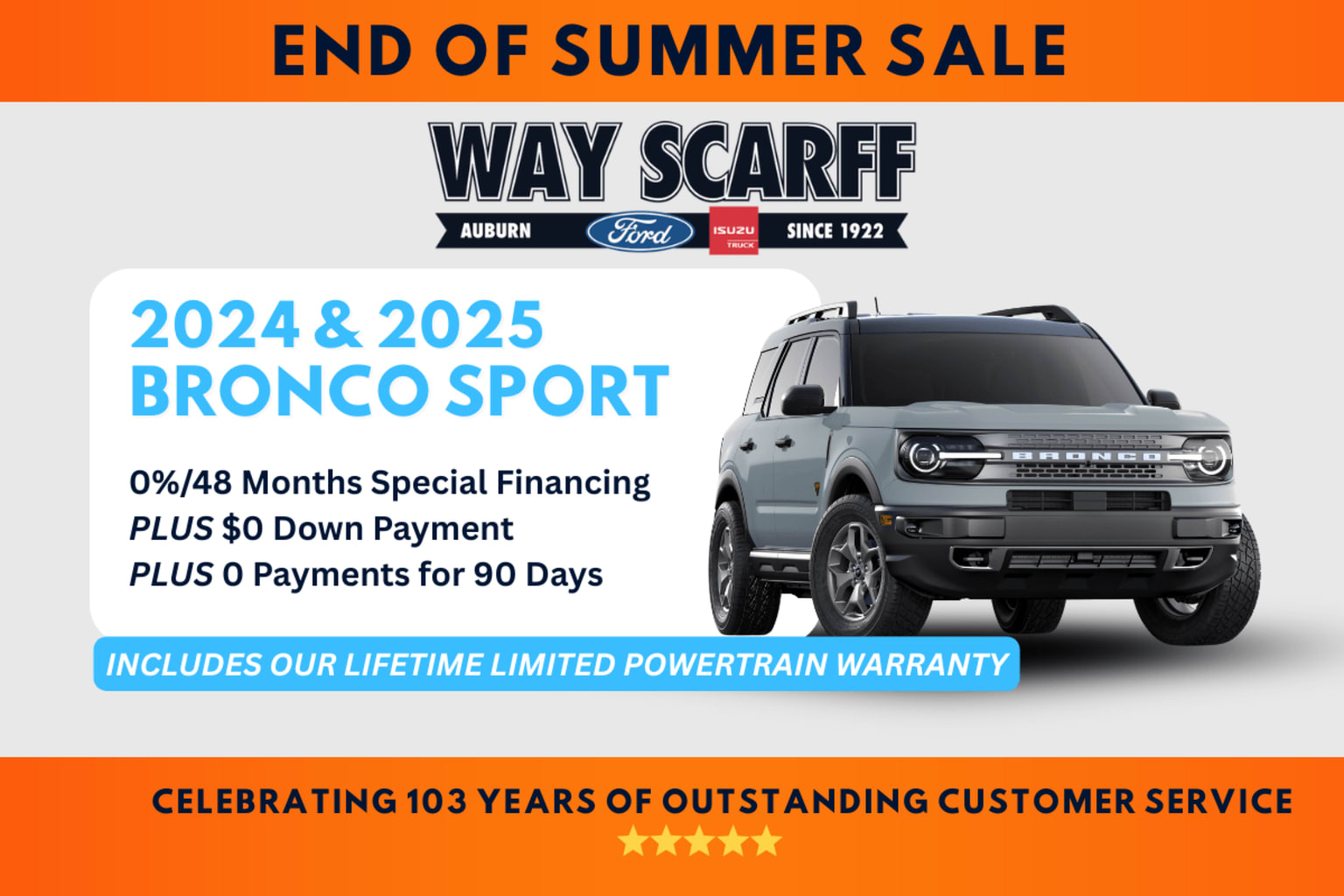 New Vehicle Specials | Way Scarff Ford