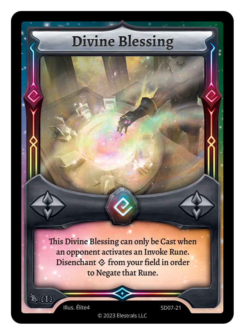 Divine Blessing | Collect! Elestrals