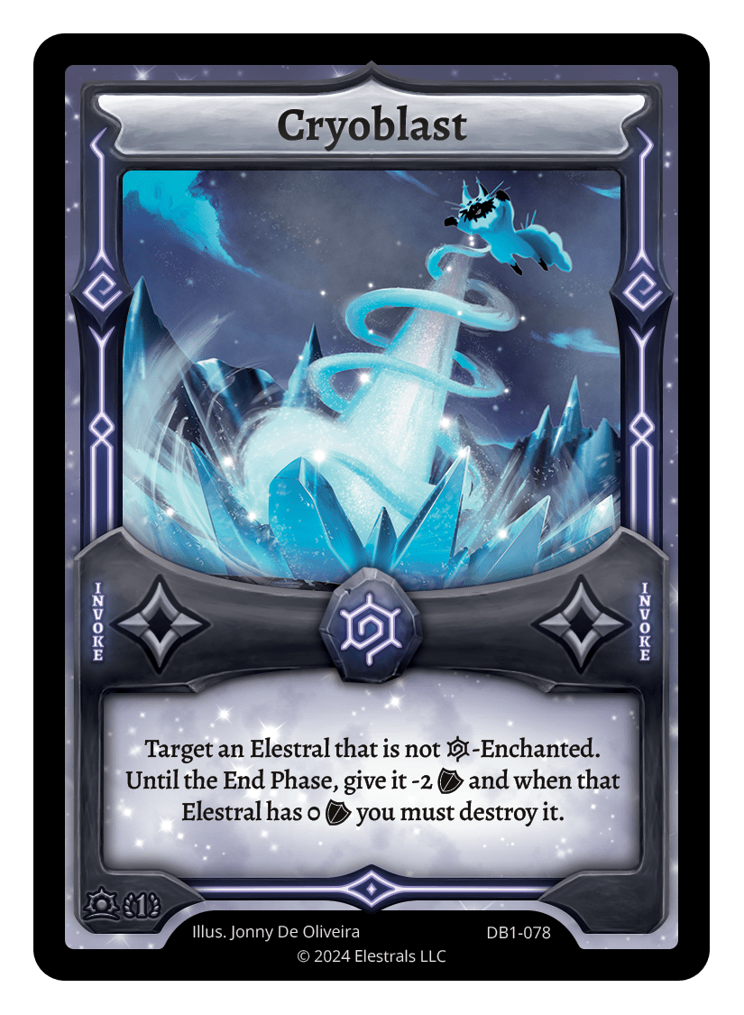 Cryoblast | Collect! Elestrals