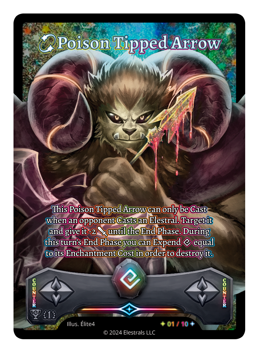 Poison Tipped Arrow | Collect! Elestrals
