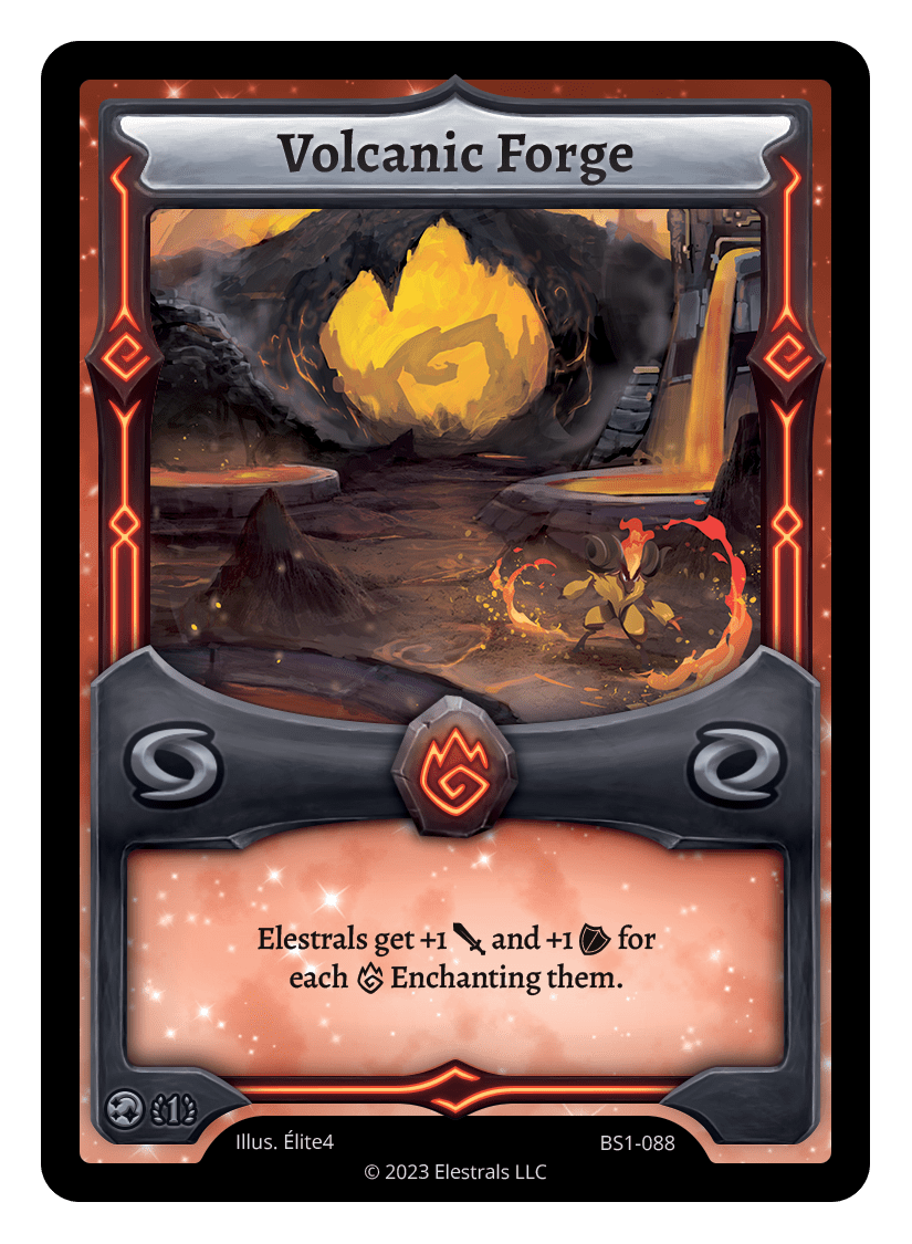 Volcanic Forge | Collect! Elestrals