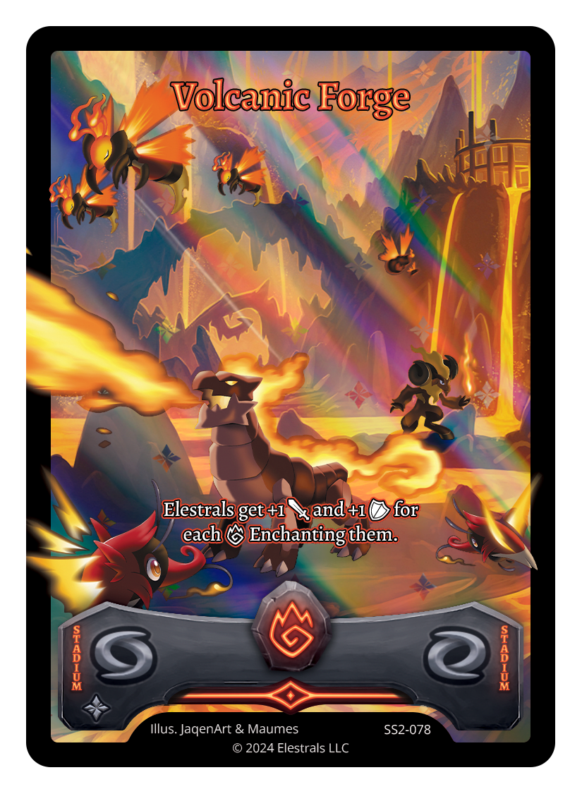 Volcanic Forge | Collect! Elestrals