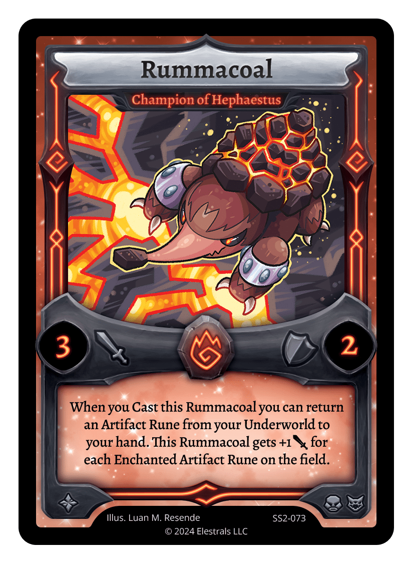 Rummacoal - Champion of Hephaestus | Collect! Elestrals