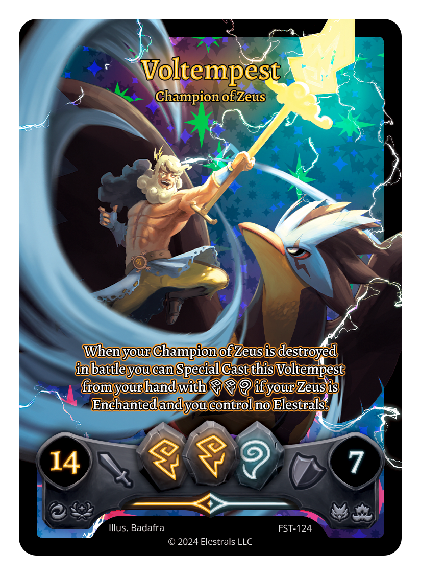 Voltempest - Champion of Zeus | Collect! Elestrals