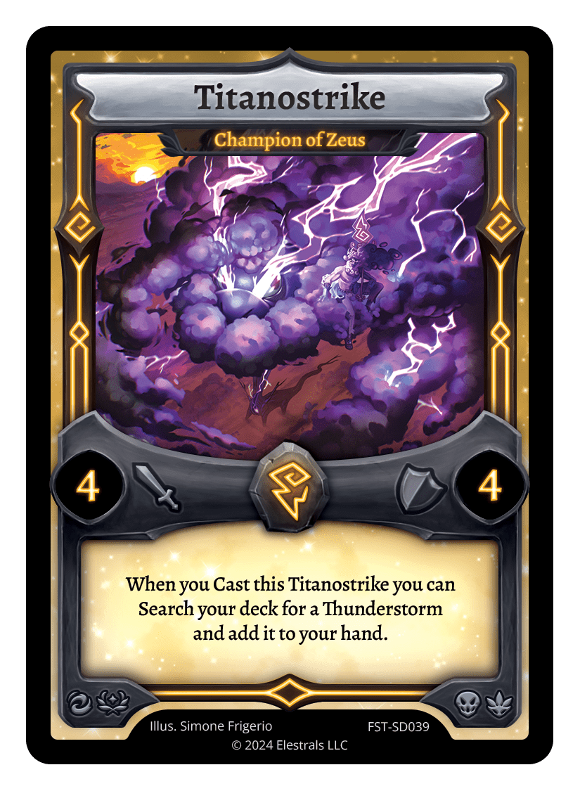 Titanostrike - Champion of Zeus | Collect! Elestrals