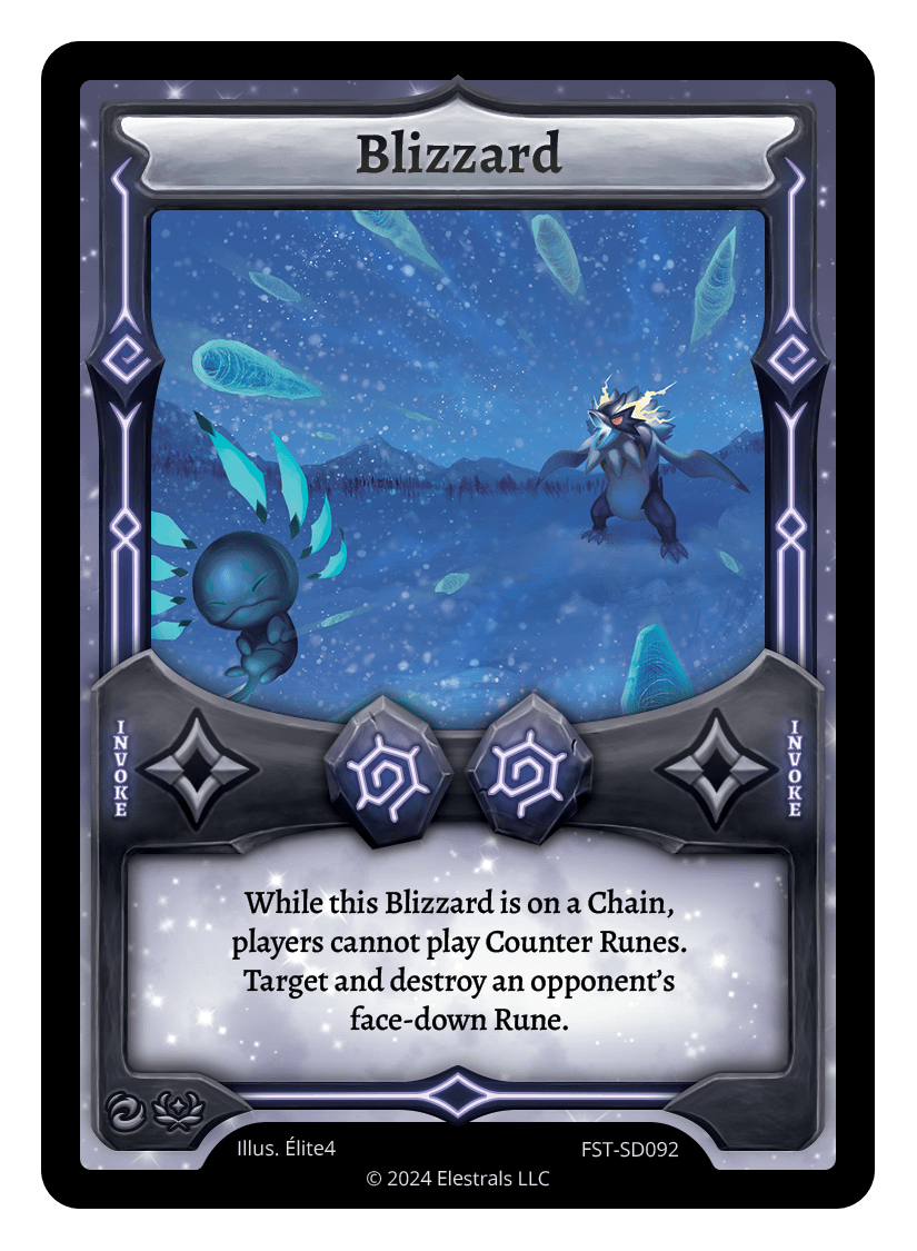 Blizzard | Collect! Elestrals