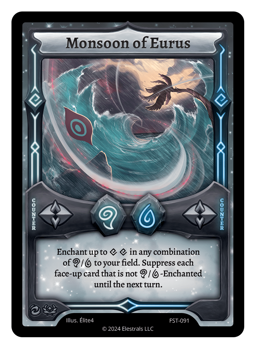Monsoon of Eurus | Collect! Elestrals
