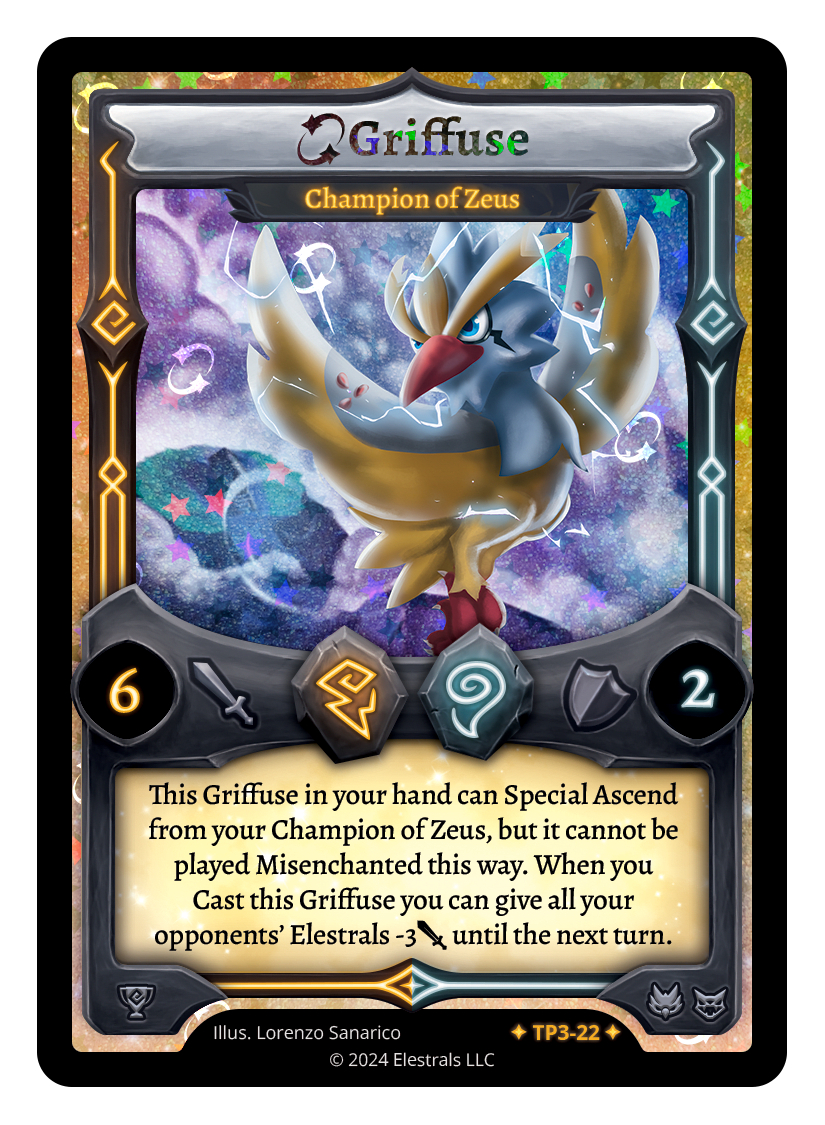 Griffuse - Champion of Zeus | Collect! Elestrals