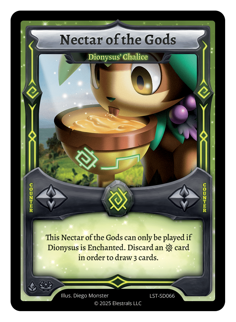 Nectar of the Gods - Dionysus’ Chalice | Collect! Elestrals