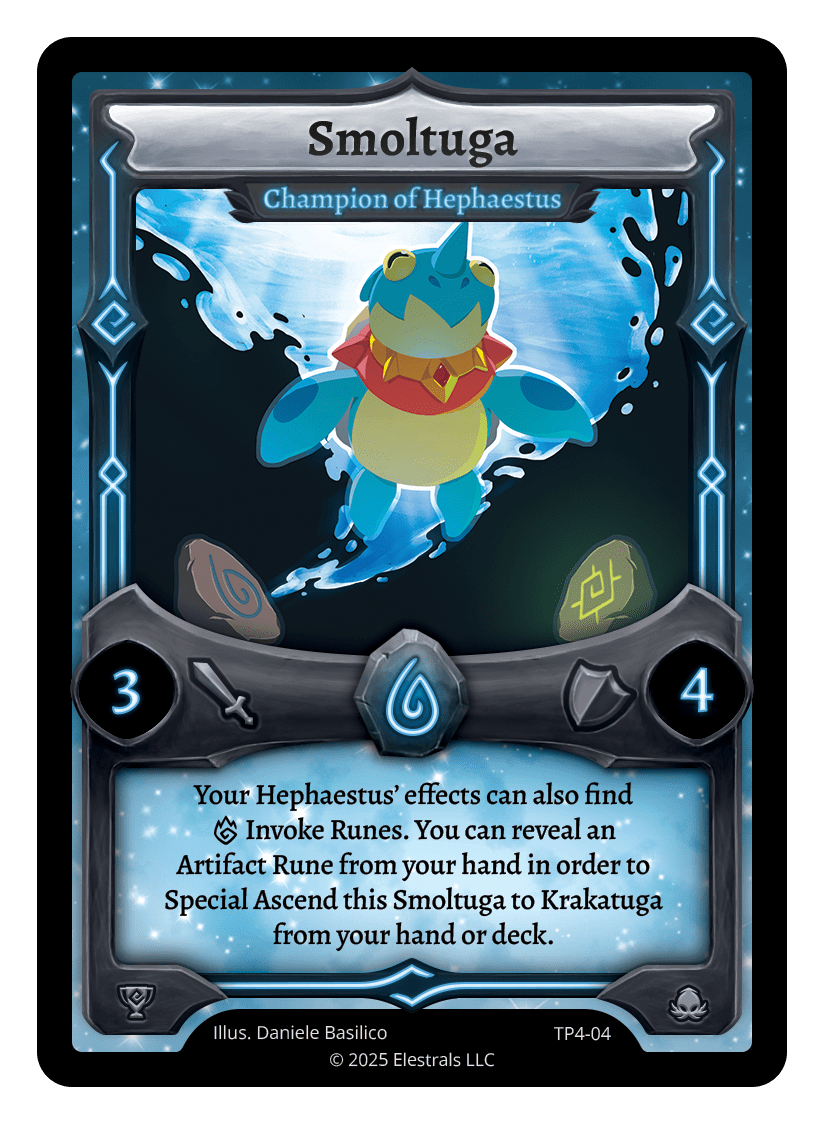 Smoltuga - Champion of Hephaestus | Collect! Elestrals