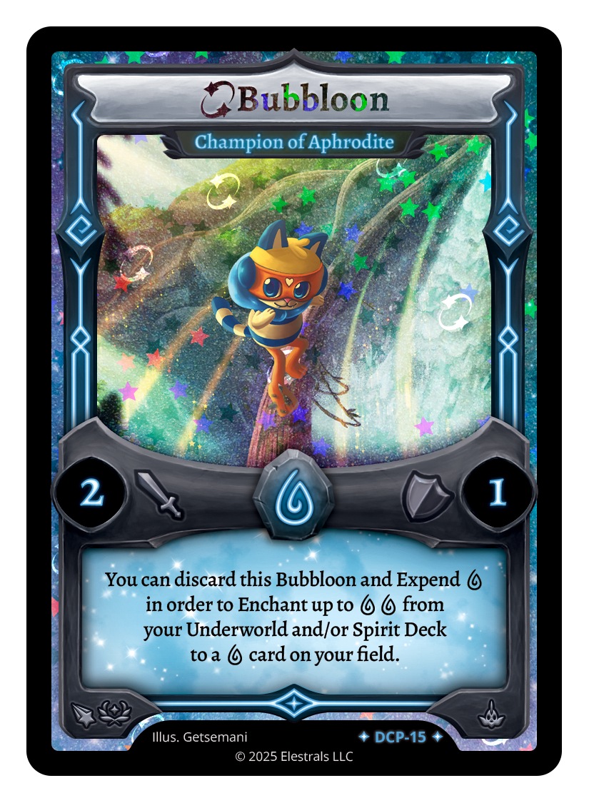 Bubbloon - Champion of Aphrodite | Collect! Elestrals
