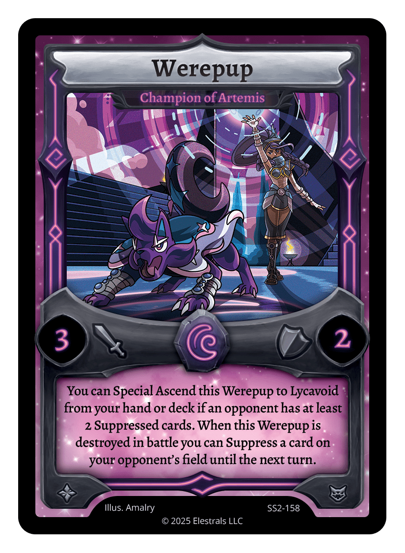 Werepup - Champion of Artemis | Collect! Elestrals
