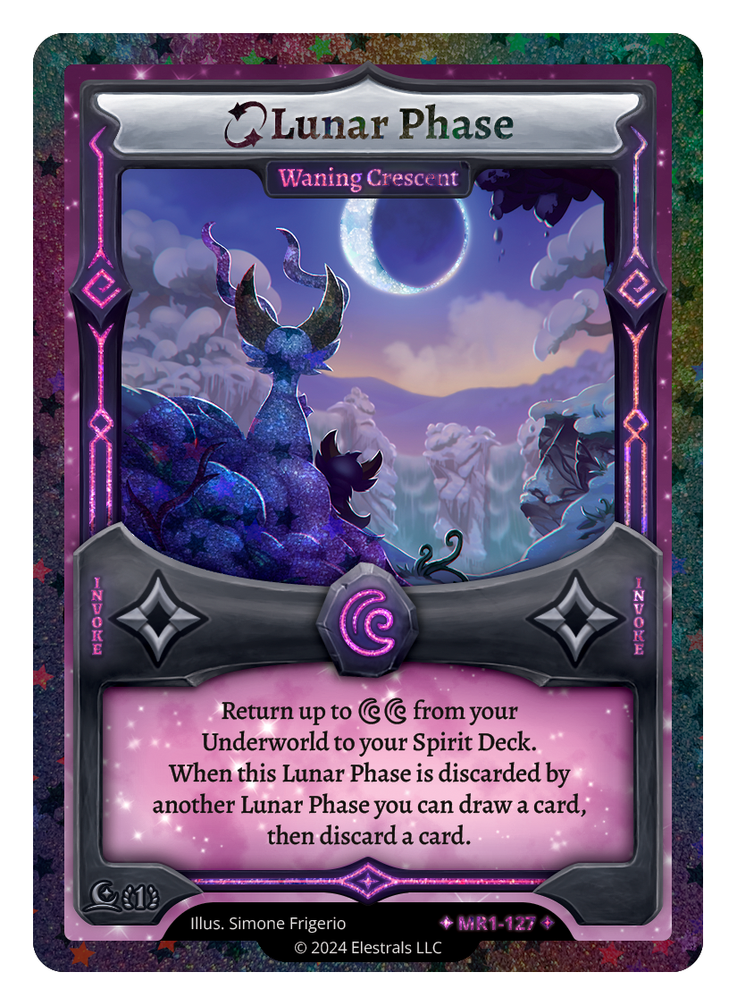 Lunar Phase - Waning Crescent | Collect! Elestrals