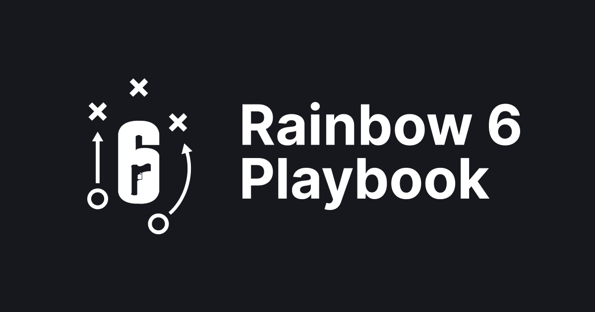 Rainbow 6 Playbook