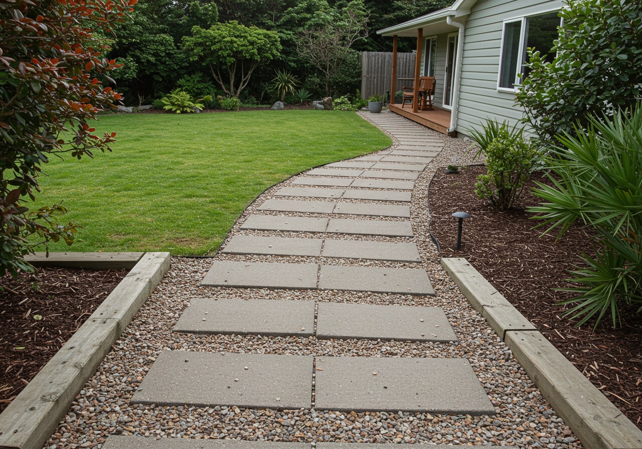 Pathway Materials That Stand Up to Kiwi Weather - Trends Property