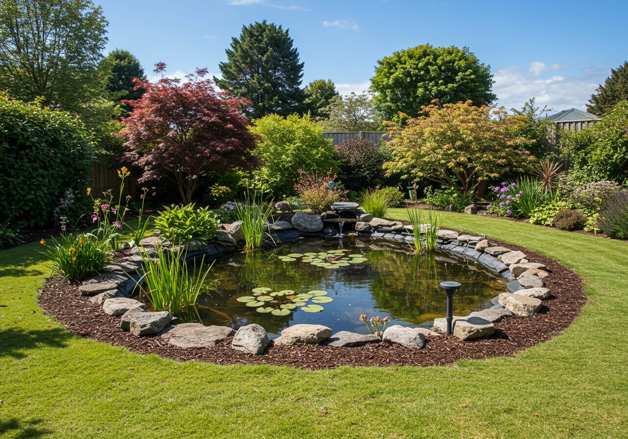 Building a Pond That Supports Plant and Wildlife - Trends Property