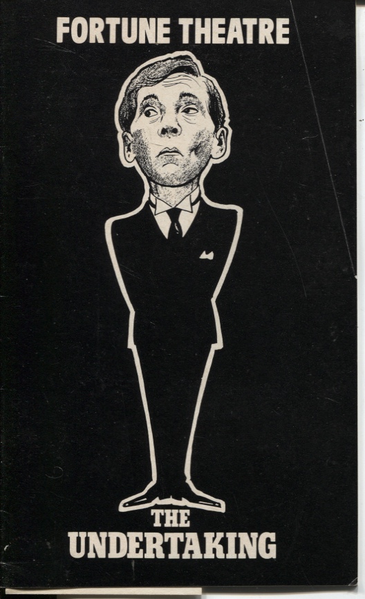 THE UNDERTAKING Programme December 1979. First Performed At the Fortune ...