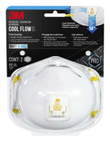 3M Cool Flowô Valve Respirator 8511, N95, 2 per Pack - DroneUp Delivery