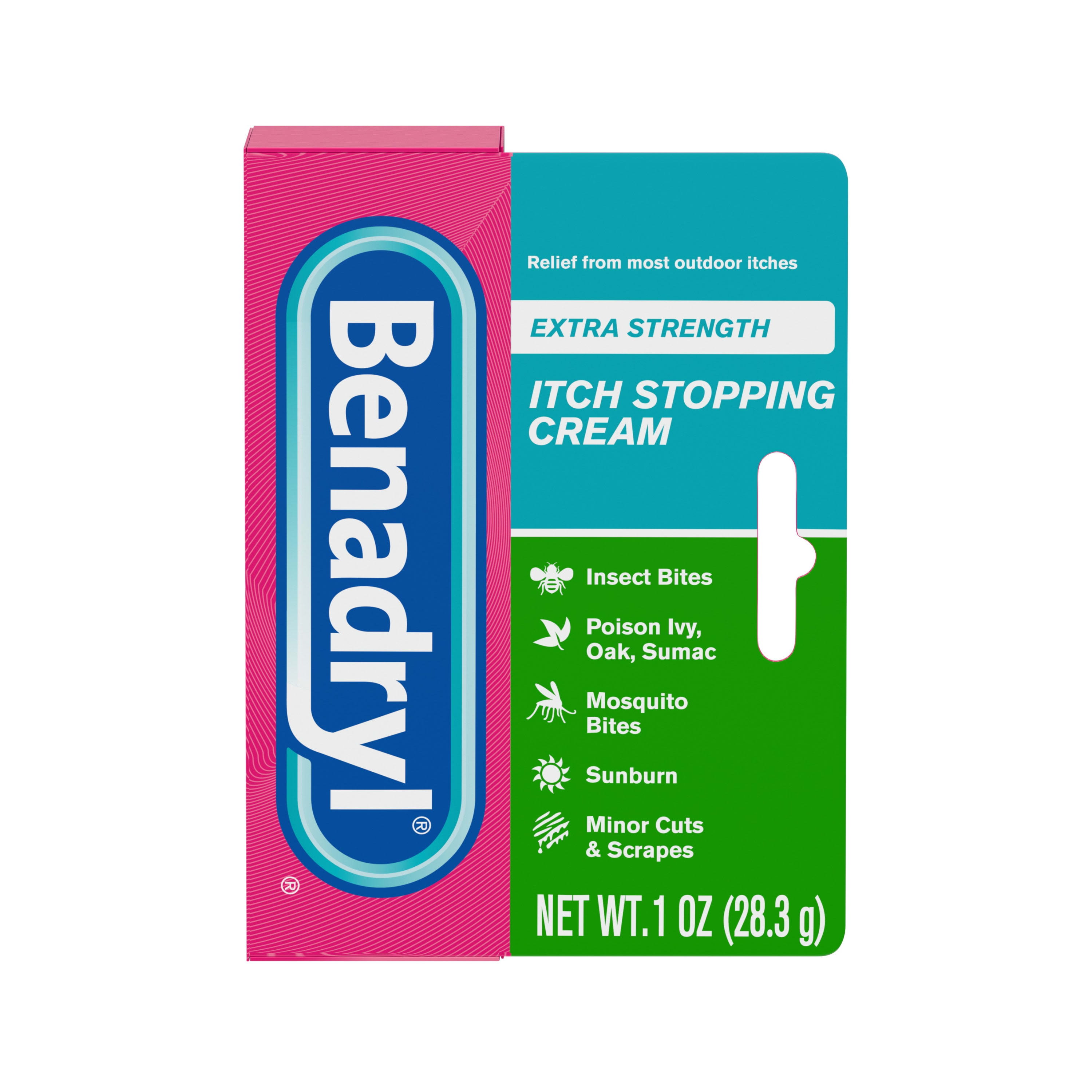 Benadryl Extra Strength Anti Itch Topical Analgesic Cream 1 Oz Droneup Delivery