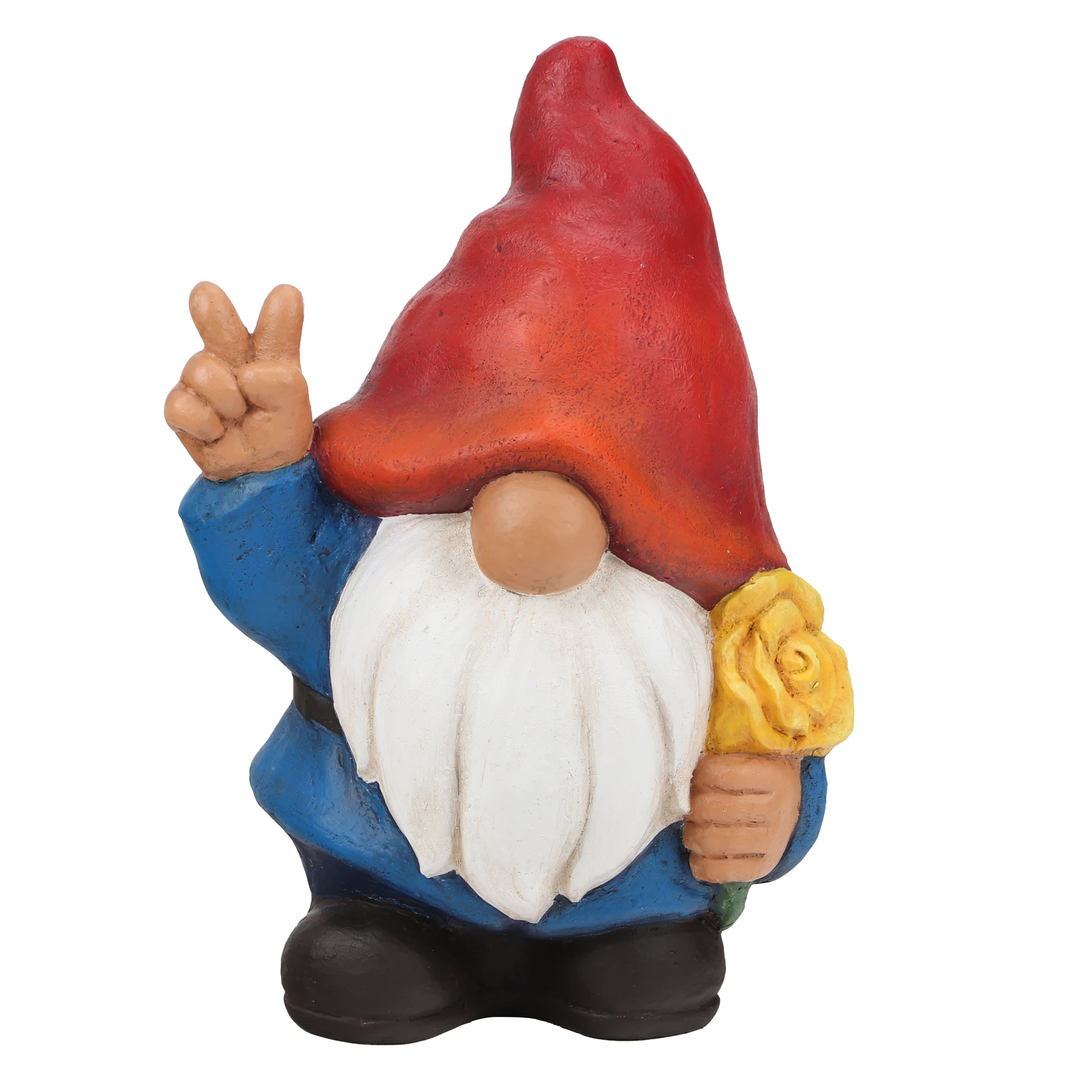 Mainstays Outdoor Red Blue Gnome Garden Statue, 6.75 in L x 4.5 in W x ... Mainstays Outdoor Red Blue Gnome Garden Statue, 6.75 in L x 4.5 in W x ...