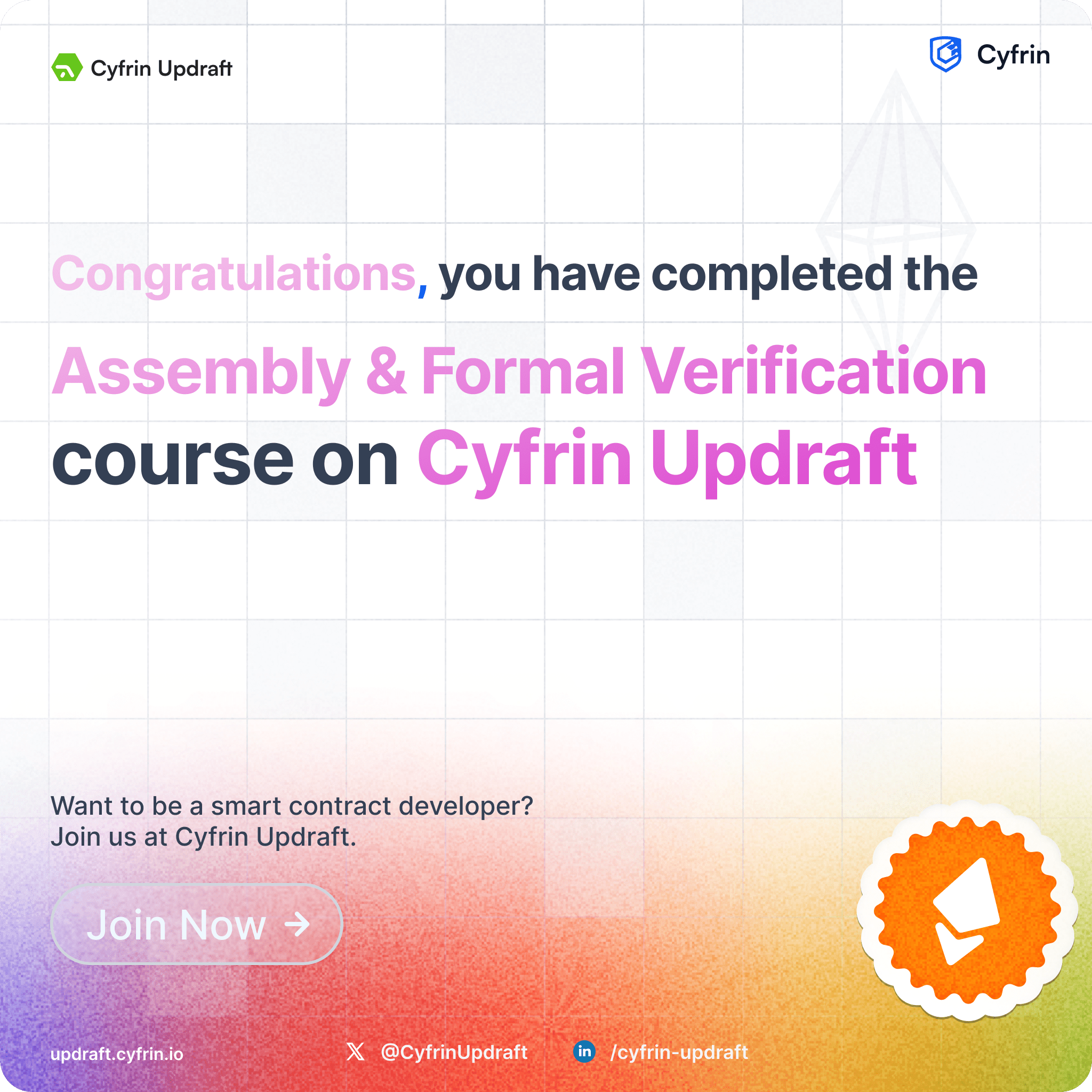 Completed | Assembly and Formal Verification