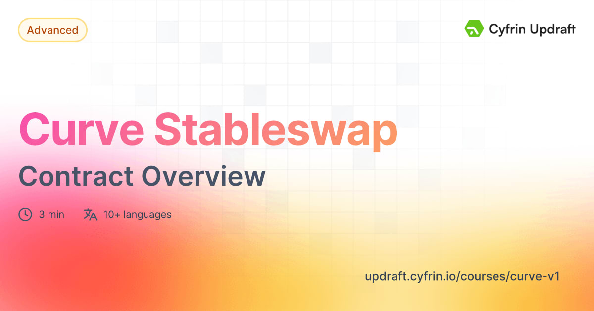 Video: Contract Overview - Contract Overview - Curve Stableswap
