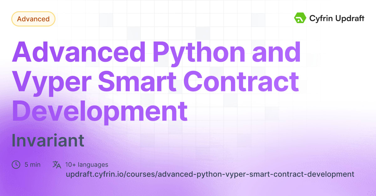 Video: Moccasin Stablecoin - Invariant - Advanced Python and Vyper ...