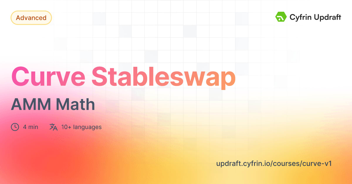 Video: Math - AMM Math - Curve Stableswap