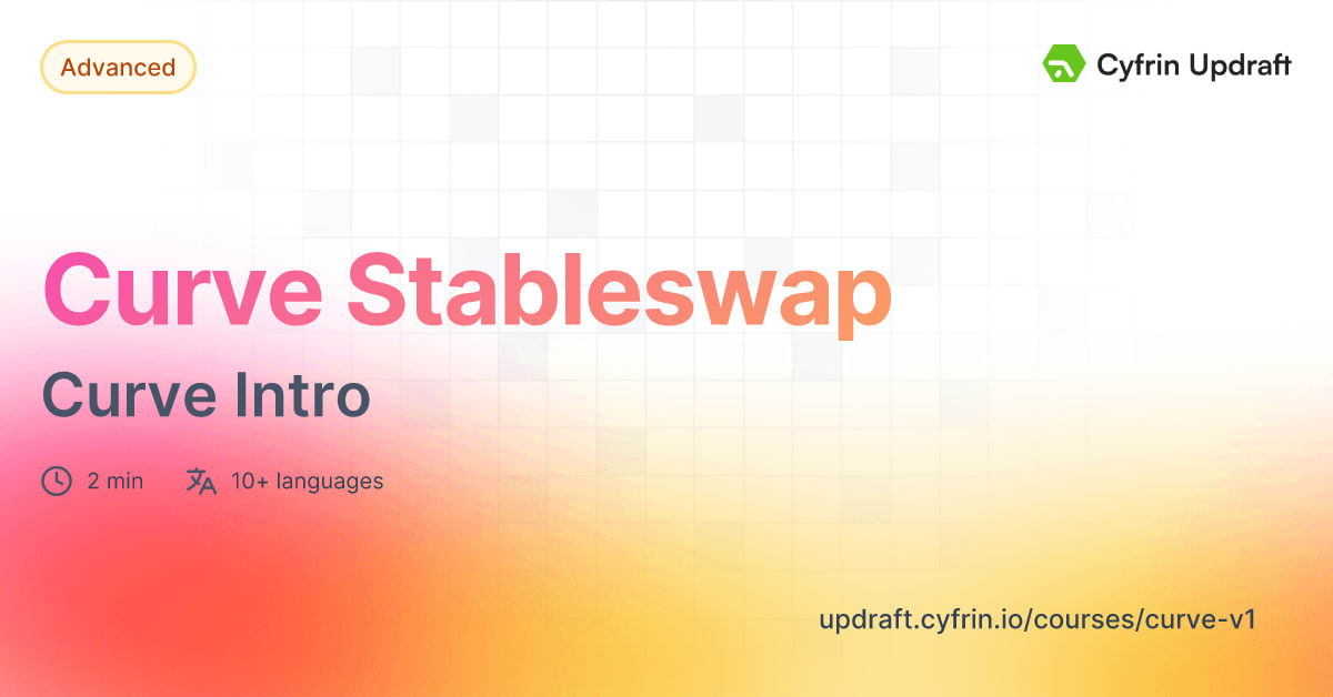 Video: Overview - Curve Intro - Curve Stableswap