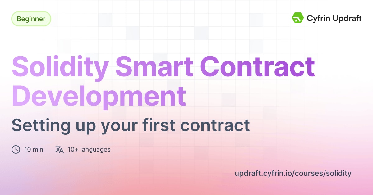 Video: Simple Storage - Setting up your first contract - Solidity Smart Contract Development