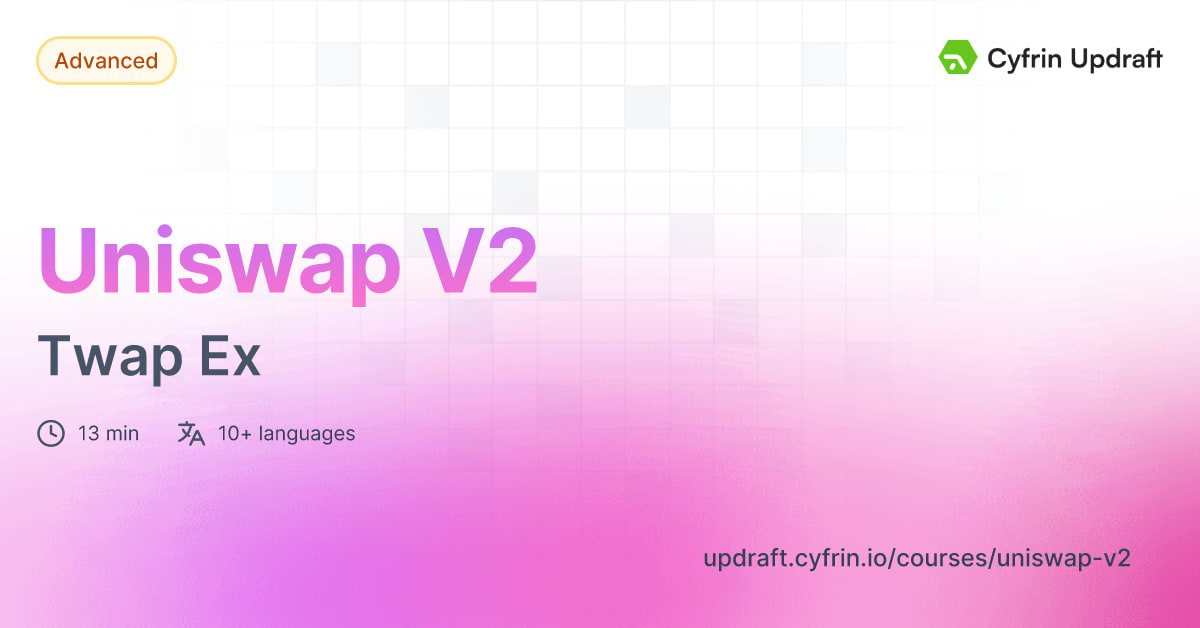 Video: Twap - Twap Ex - Uniswap V2